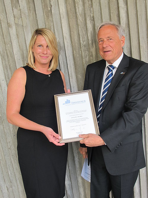 Alice Blum erforscht extrem Rechte und engagiert sich für die Hochschule