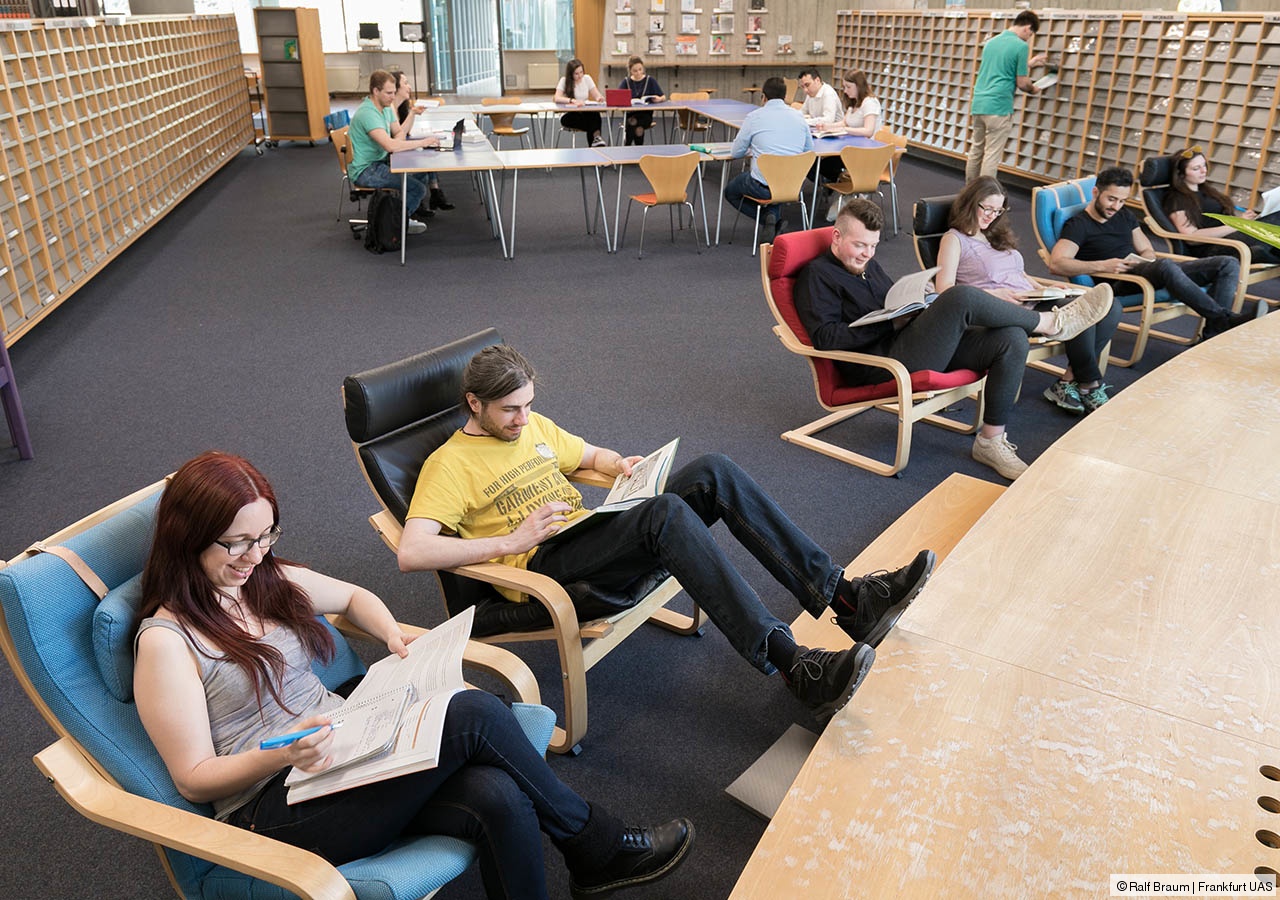 Orientierung am Campus der Frankfurt UAS | Frankfurt UAS